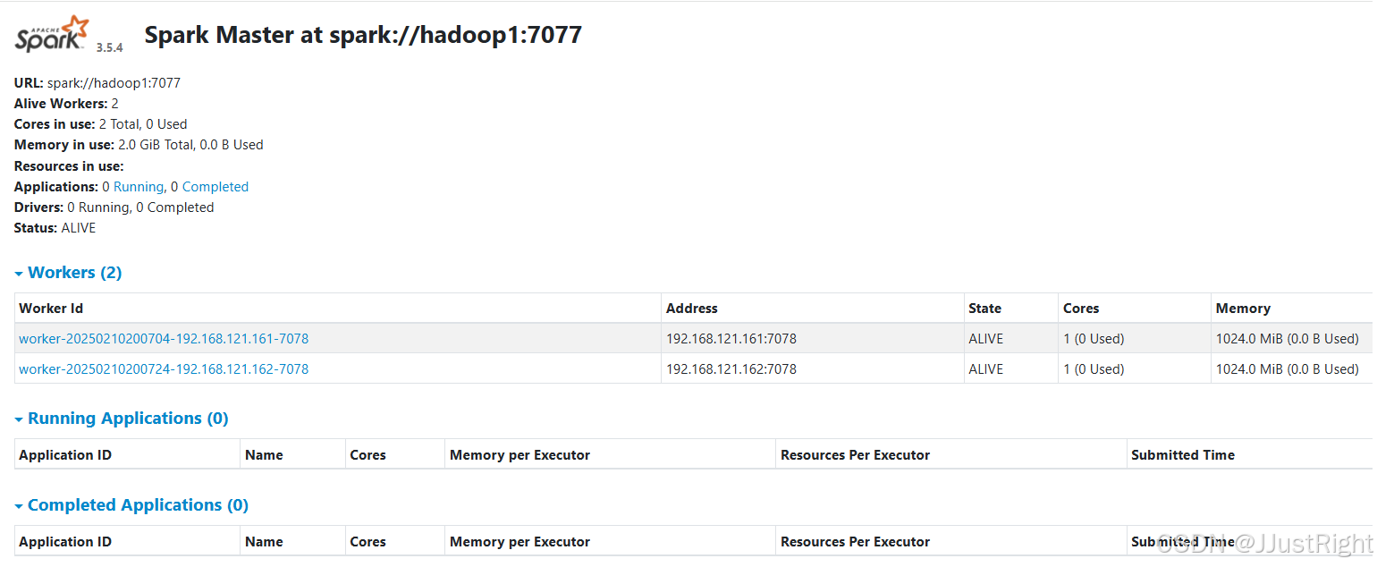 搭建Spark集群（CentOS Stream 9）_spark集群搭建-CSDN博客