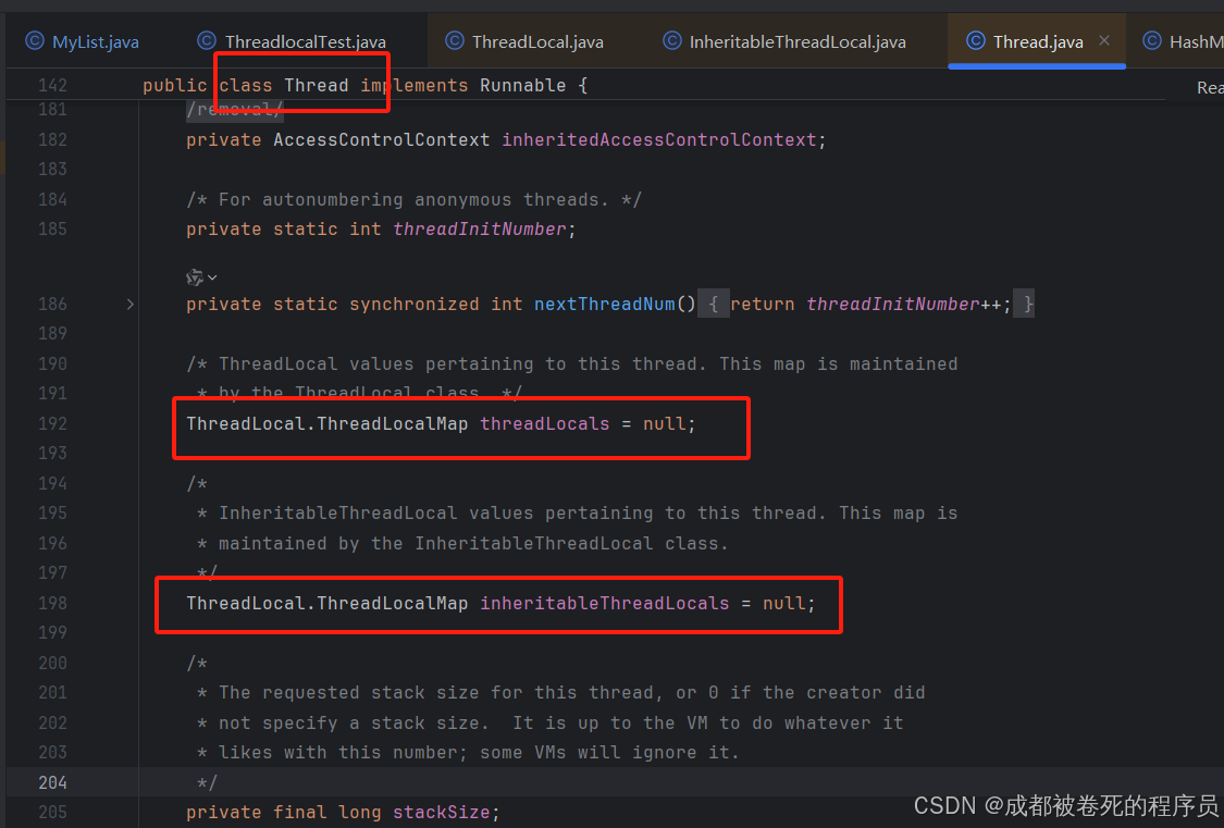 Theadlocal之InheritableThreadLocal_inheritablethreadlocal整合阿里线程-CSDN博客
