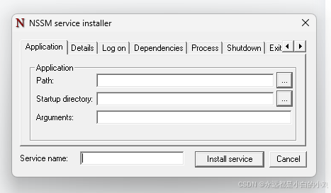 如何使用nssm及nginx部署.net core项目_nssm nginx-CSDN博客