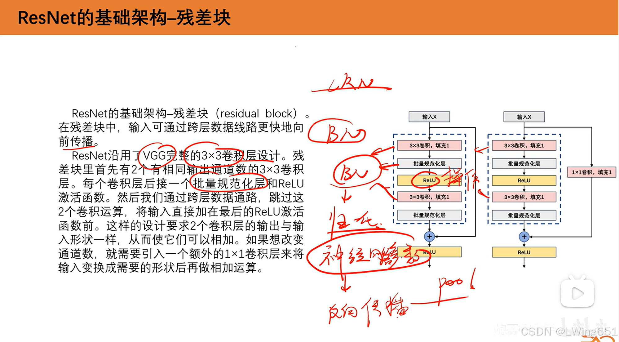 Pytorch框架与经典卷积神经网络学习day6resnet原理与实战pytorch框架与经典卷积神经网络与实战课件与源码 炮哥 Csdn博客