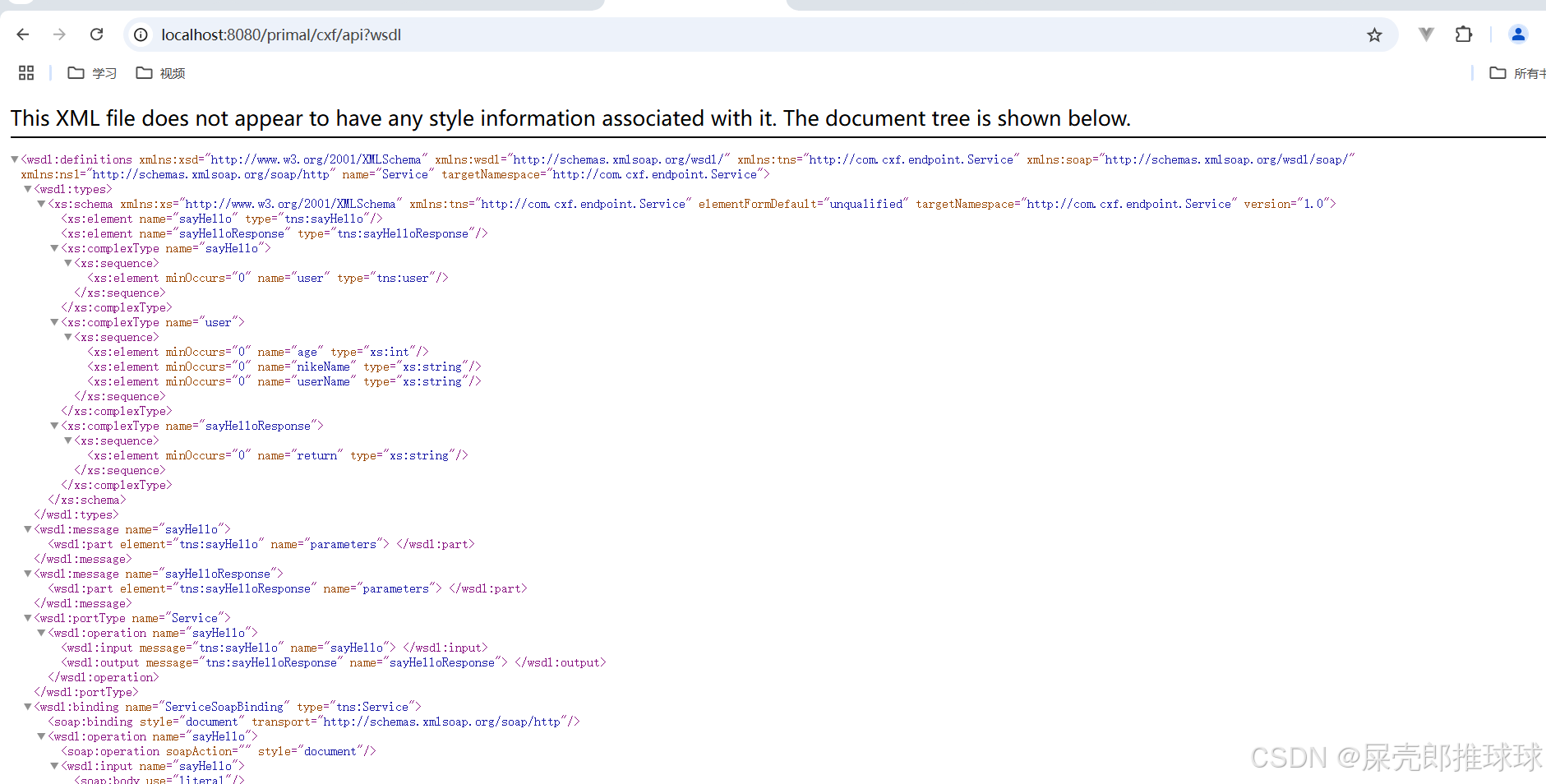 cxf框架wsdl2java 命令详解-CSDN博客