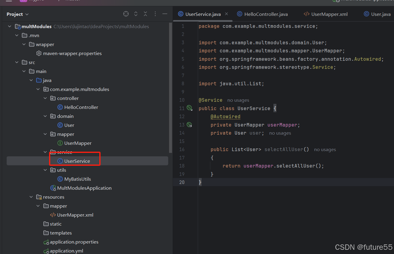 Springboot结合mybatis读取mysql数据spring Boot Mybatis取数 Csdn博客