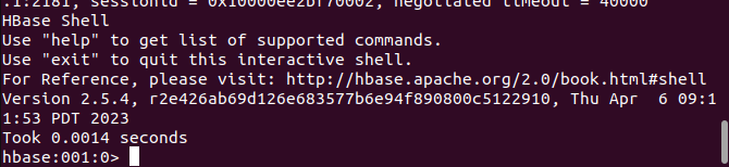 实验三 熟悉HBase常用操作_hbase2.5.4安装和编程实践指南实验报告-CSDN博客