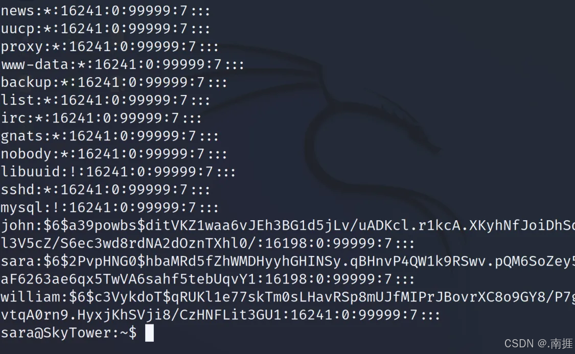 skytower靶机-CSDN博客