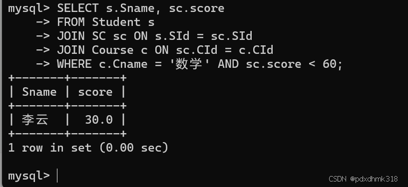50道SQL练习题-CSDN博客