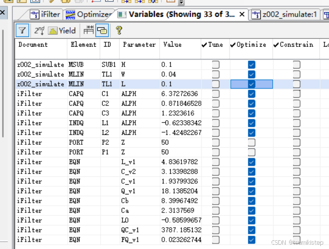 【AWR软件】AWR 微波软件添加变量，进行优化的方法_awr优化-CSDN博客