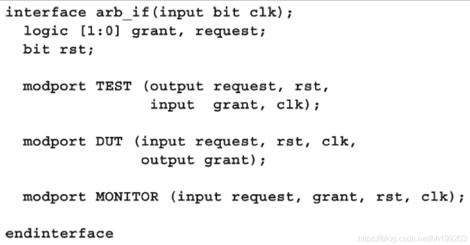 SV- modport_sv里面modport-CSDN博客