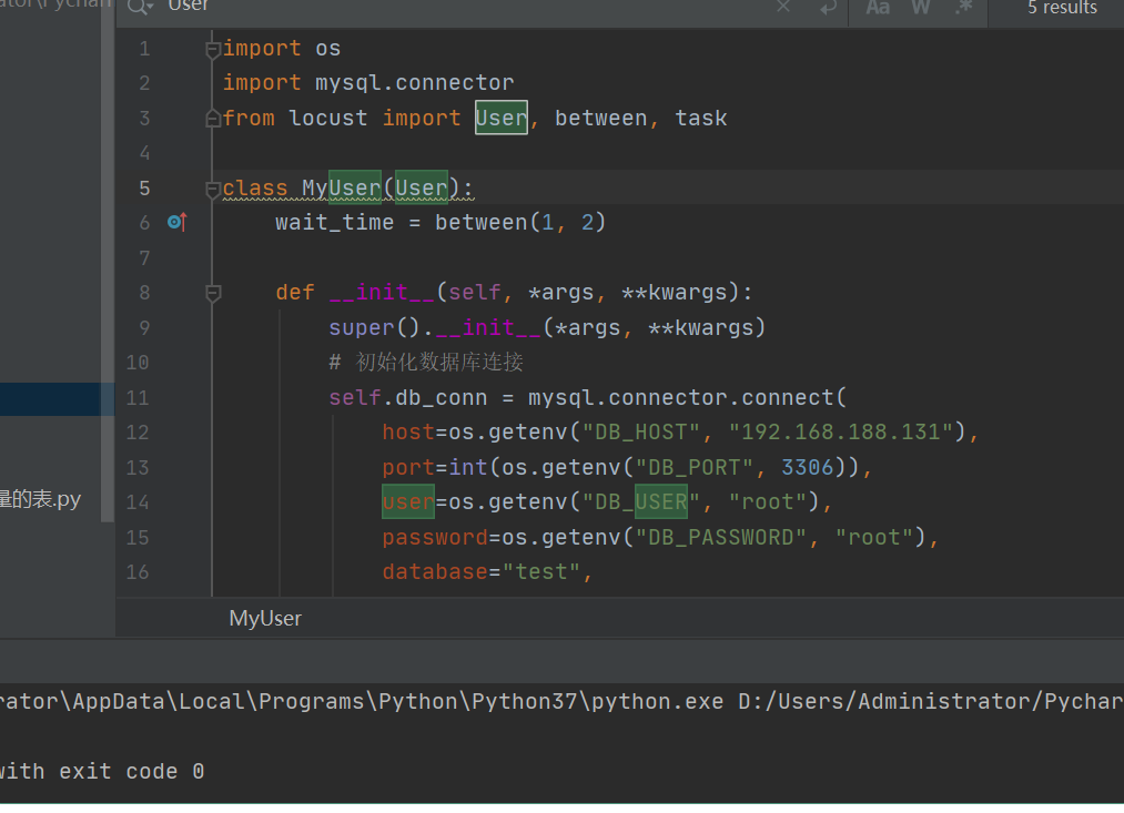 Locust 和 MySQL 学习 模拟mysql压力_locust 2.23-CSDN博客
