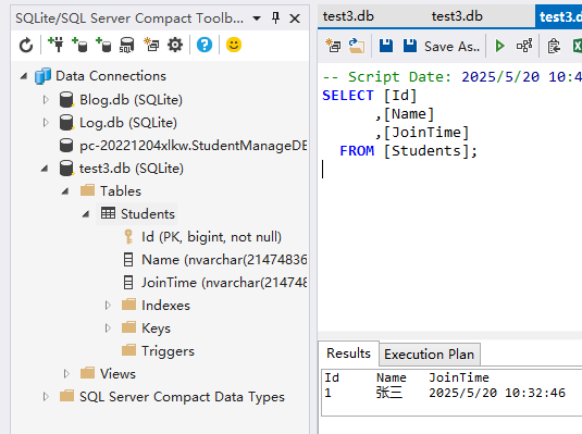 C# SQLite EntityFramework CodeFirst_c#使用entityframework配合sqlite codefirst-CSDN博客