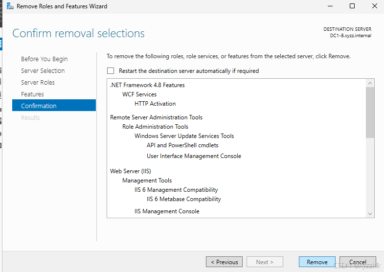 完整卸载WSUS_wsus卸载-CSDN博客