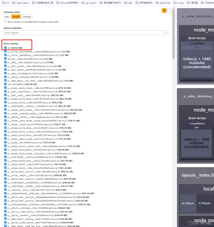 web端如何优化打包体积_umi 打包后体积过大导致首页加载满-CSDN博客