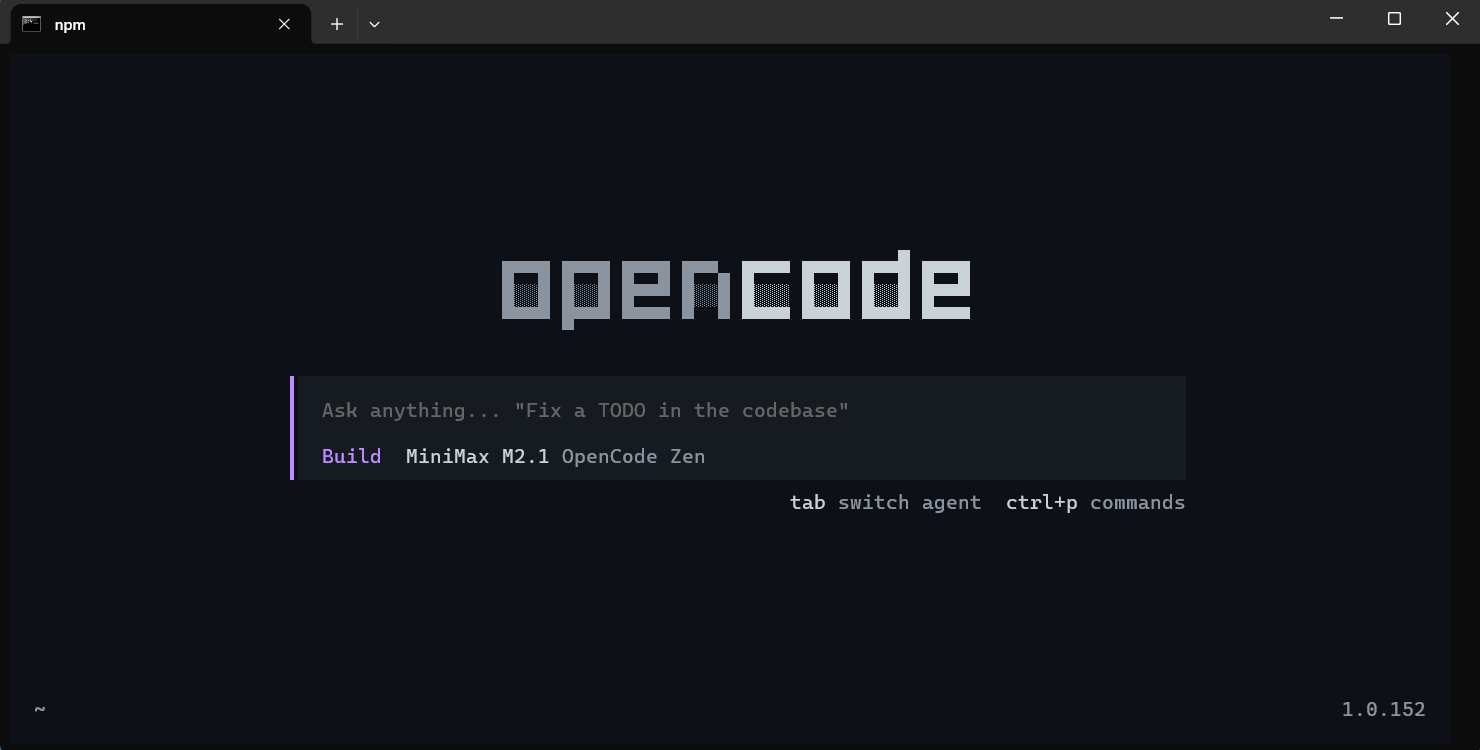 【ClaudeCode平替（免费）】OpenCode 完整安装与 VSCode 使用指南_opencode vscode-CSDN博客