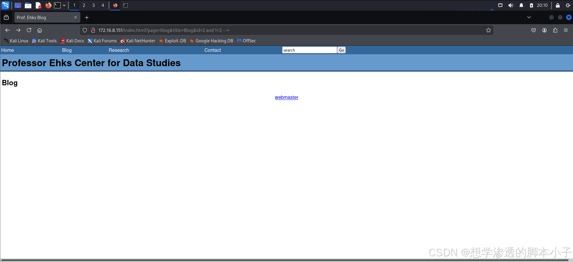vulnhub靶场——LAMPSecurityCTF4_如何使用vulnhub的lampsecurity:ctf4-CSDN博客