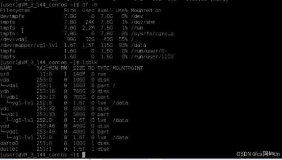 Linux磁盘扩容与回退方案_vgextend怎么回退-CSDN博客