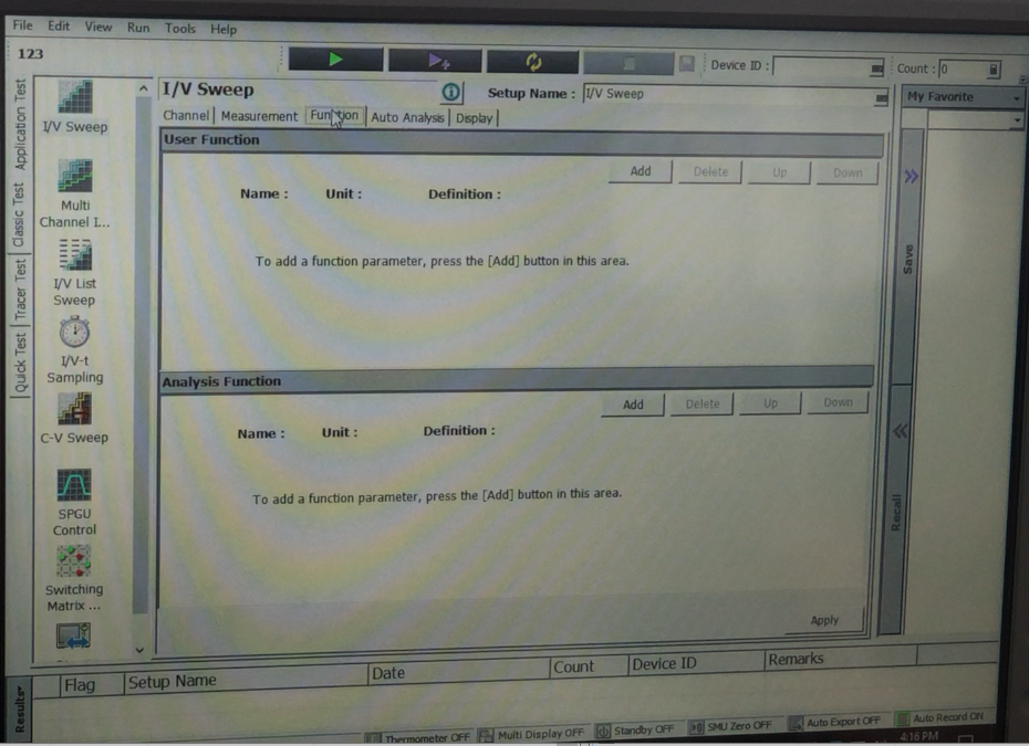 使用B1500测量器件IV参数简单教程_b1500的smu1:hr不可用是怎么回事-CSDN博客