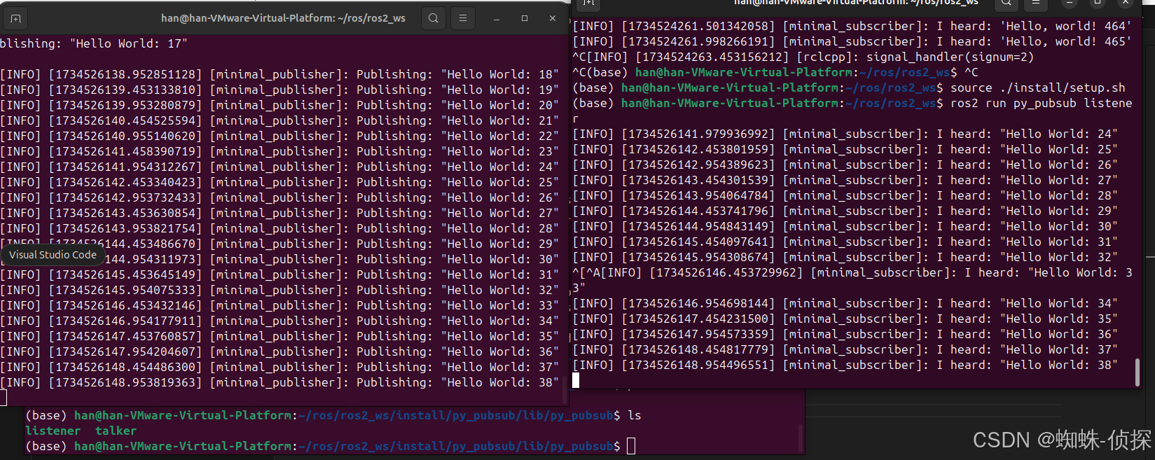 ROS2 - Python工程创建和工程解析_ros2 python-CSDN博客