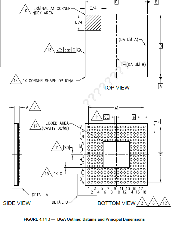 JEDEC (JEP95)DESIGN REGISTRATION 4.14--Ball Grid Array PackageBall ...