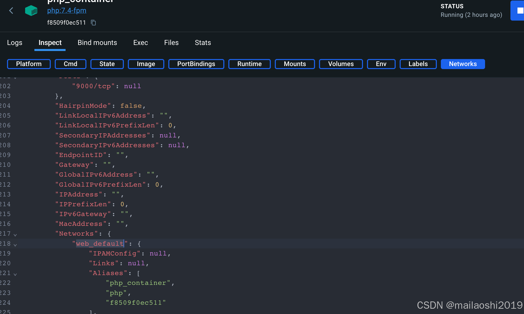 [Docker Containers] Connect to MariaDB (MySQL) from PHP-CSDN博客