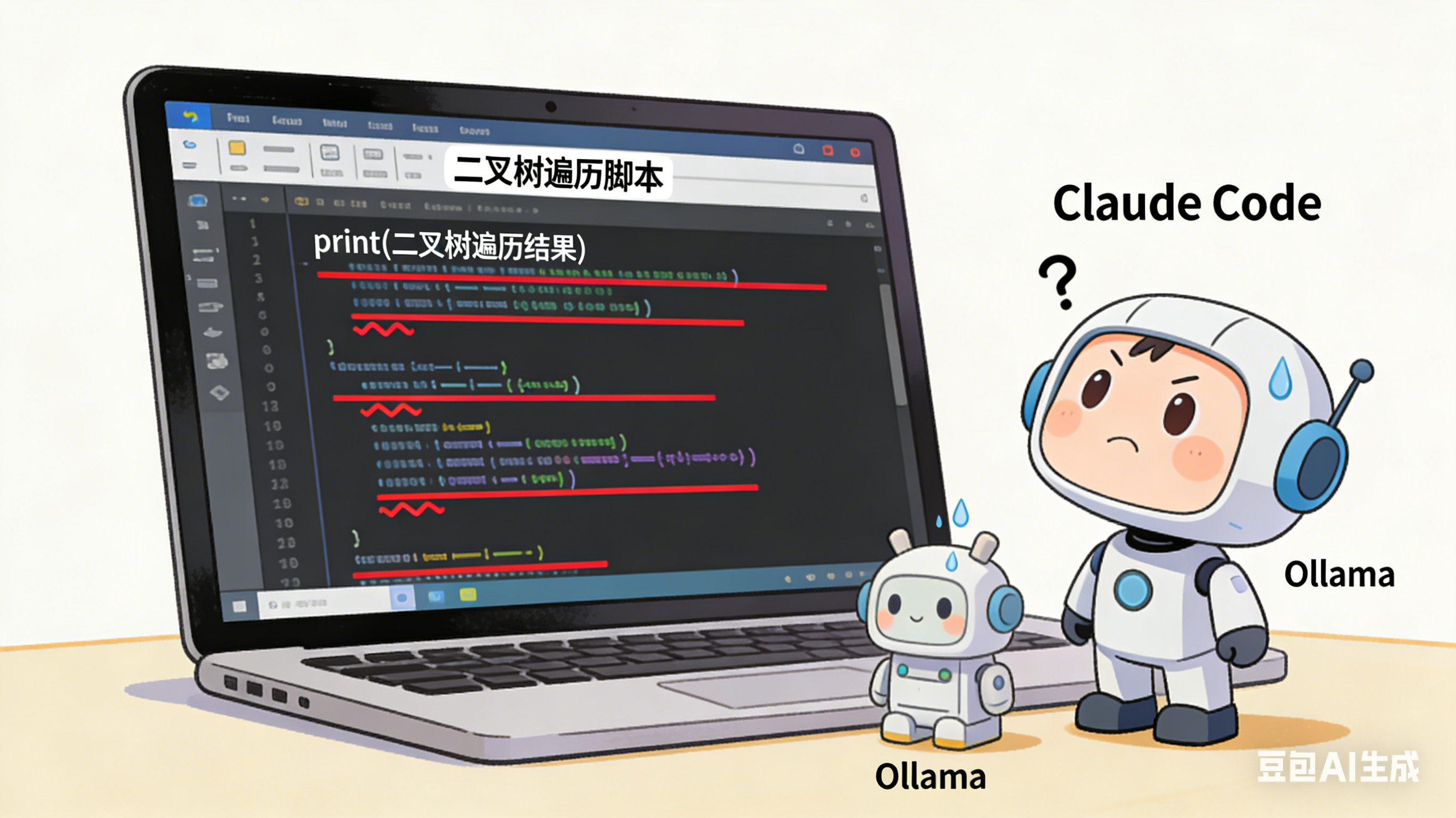 Claude Code对接Ollama小模型全崩了？开发者实测踩坑全记录_claude code ollama-CSDN博客