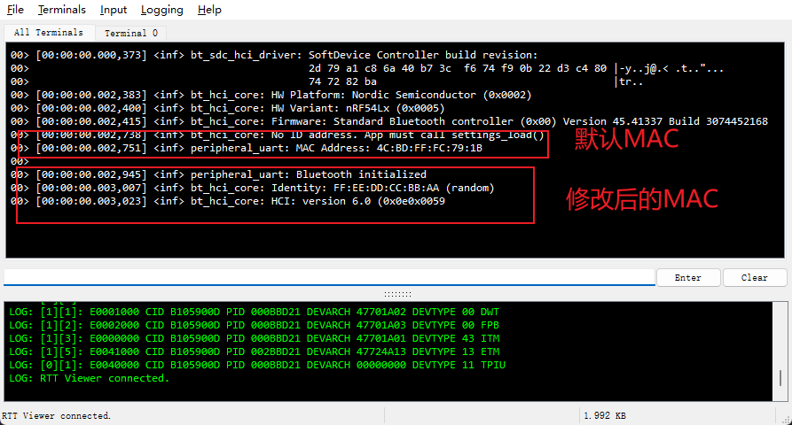 【NCS随笔】Nordic获取设备和修改设备MAC地址的办法_ncs ble privacy-CSDN博客