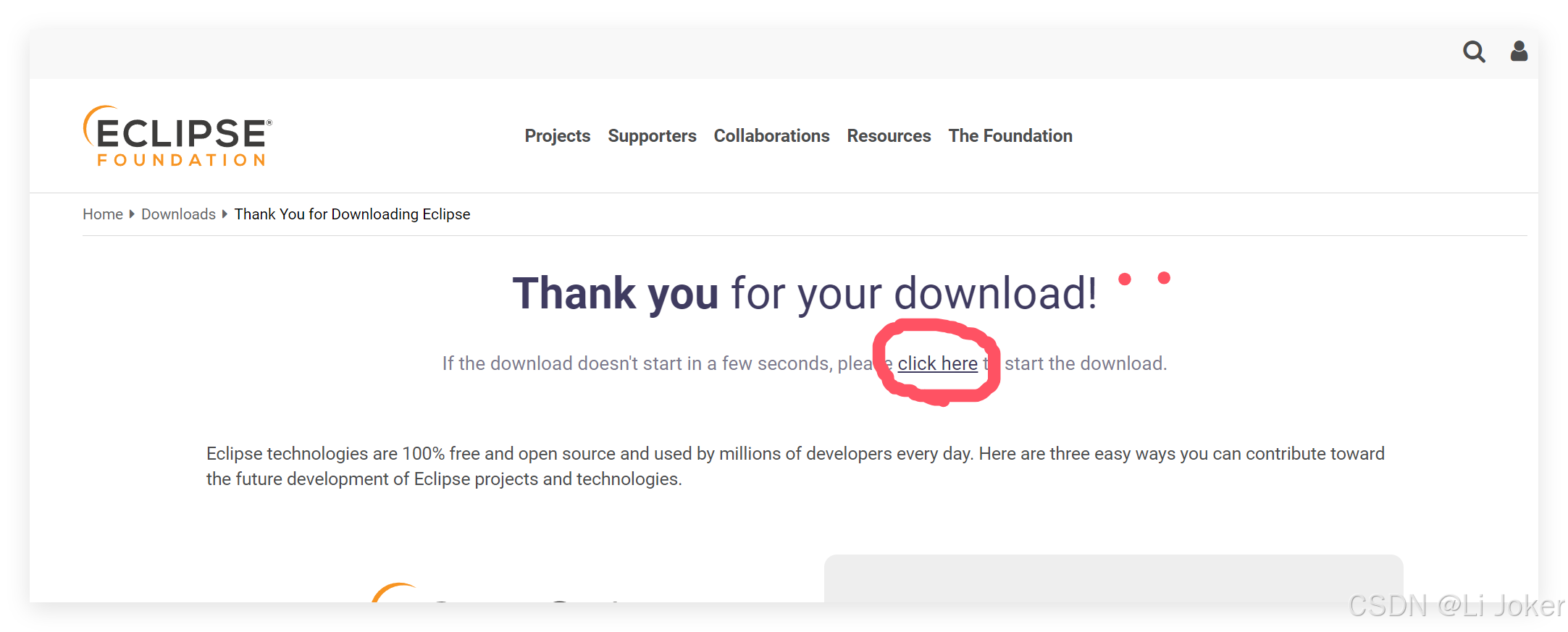 eclipse安装（下载不了用这个，包可以的）_eclipse下载镜像地址-CSDN博客