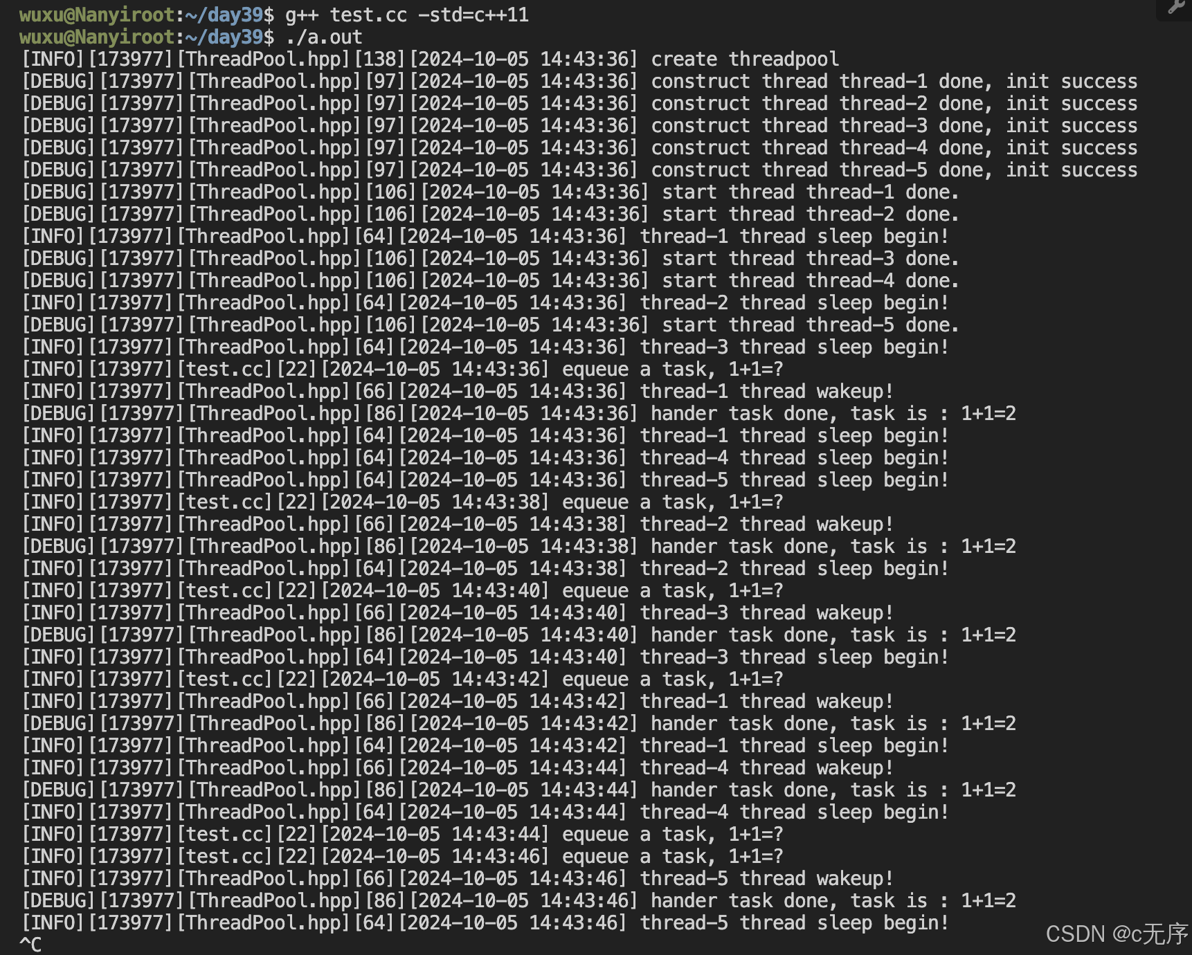 【Linux-多线程】基础知识回顾+日志的实现+线程池代码实现_vsnprintf 多线程-CSDN博客