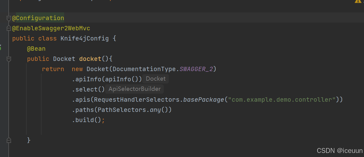 Java MVC框架——knife4j介绍及使用_knife java-CSDN博客