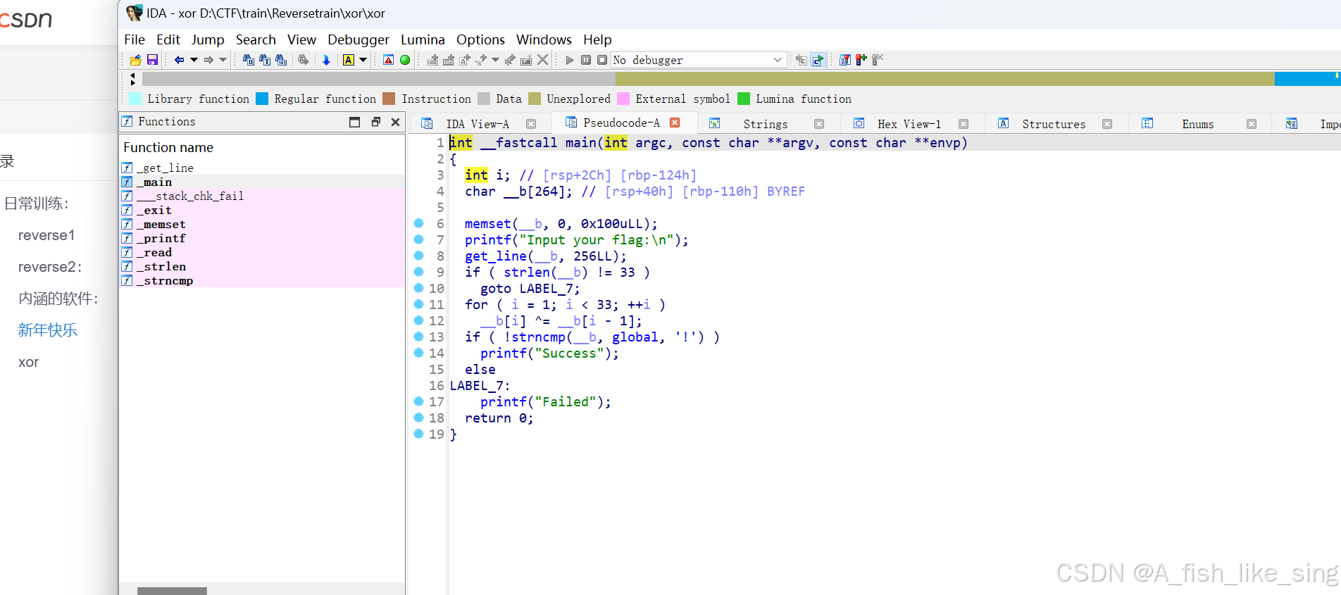 BUU Reverse reverse(持续更新)_reverse1 1 reverse1 注意:得到的 flag 请包上 flag{} 提交-CSDN博客