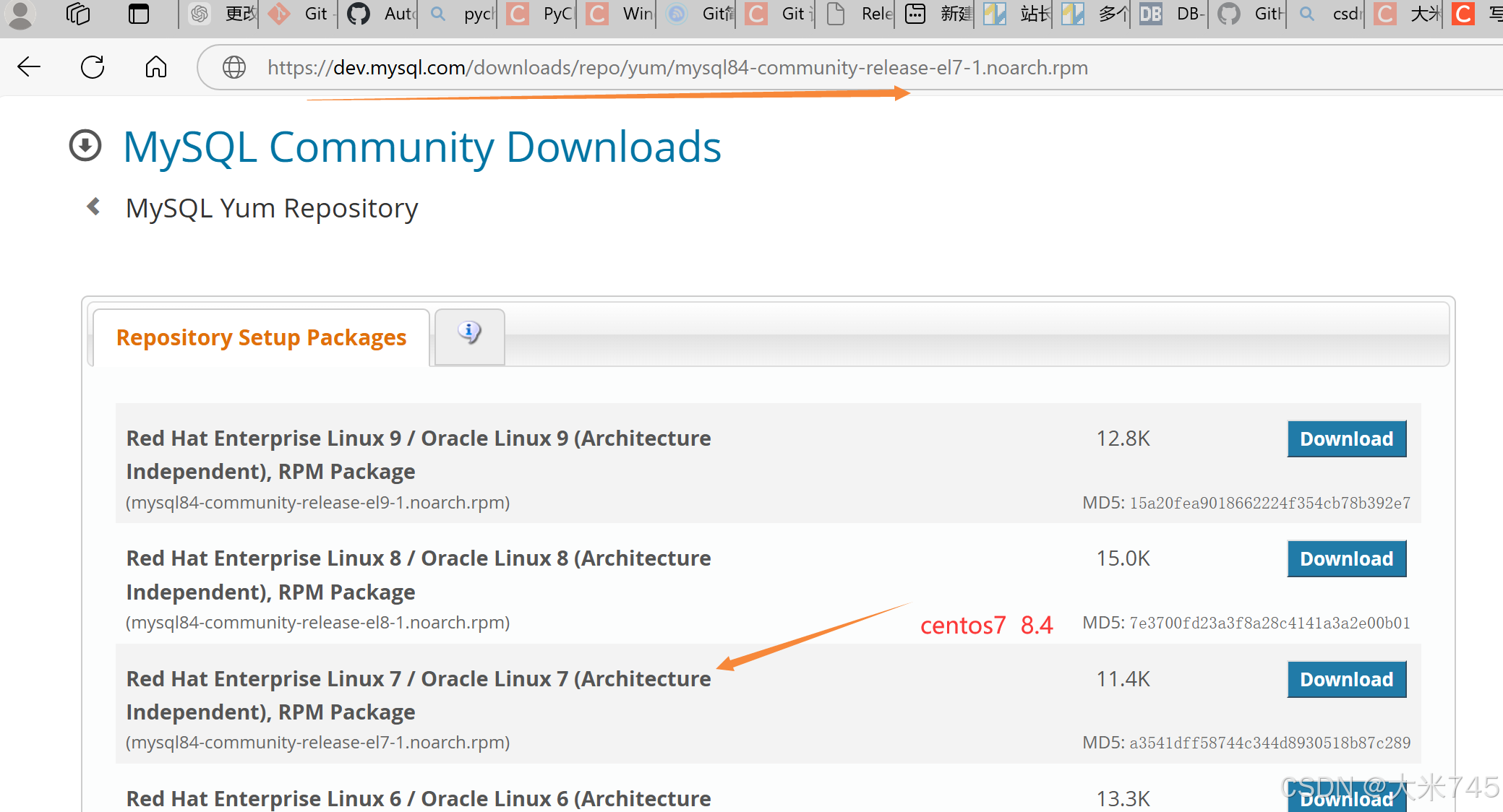 linux系统（centos）中安装mysql并登陆_centos 安装mysql-CSDN博客