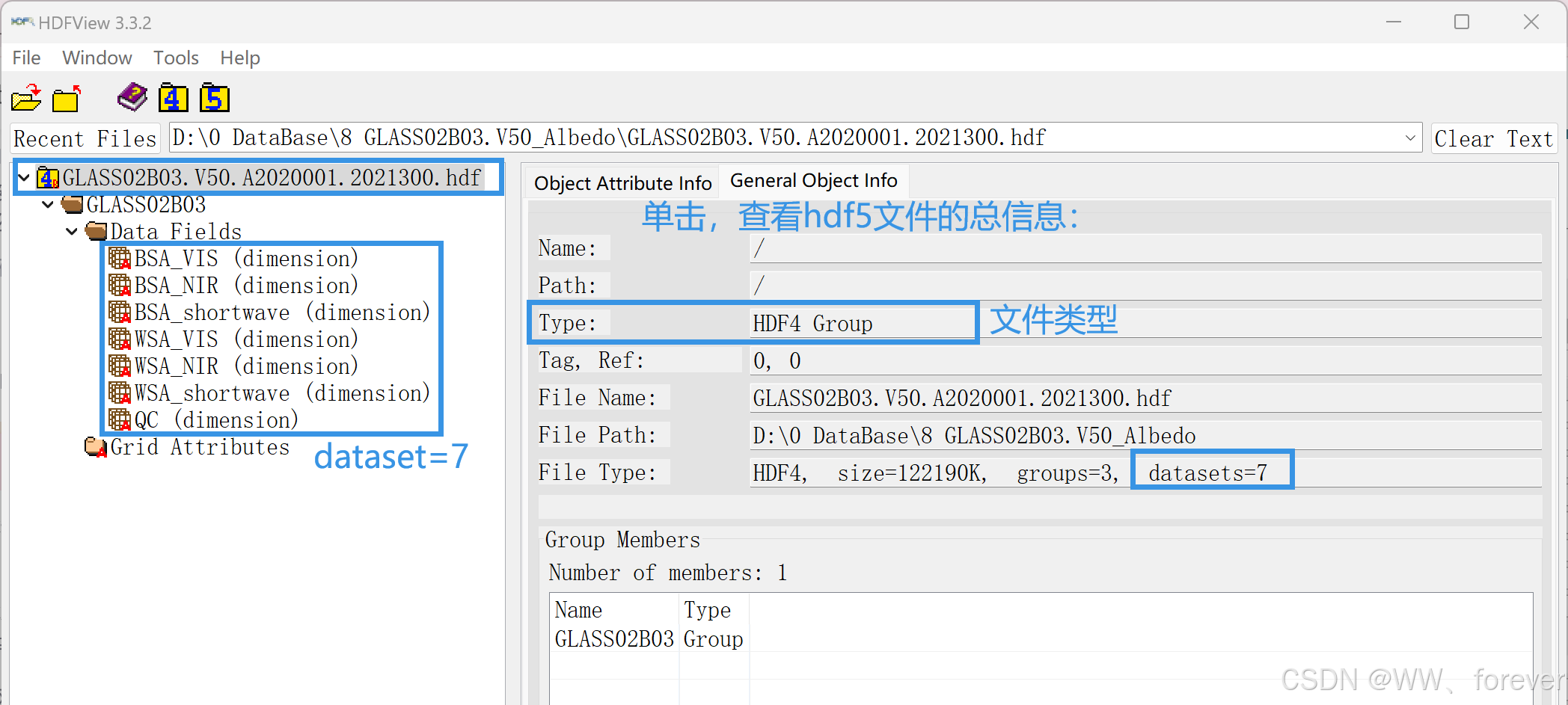 【hdf文件工具】HDFView安装及使用教程-CSDN博客
