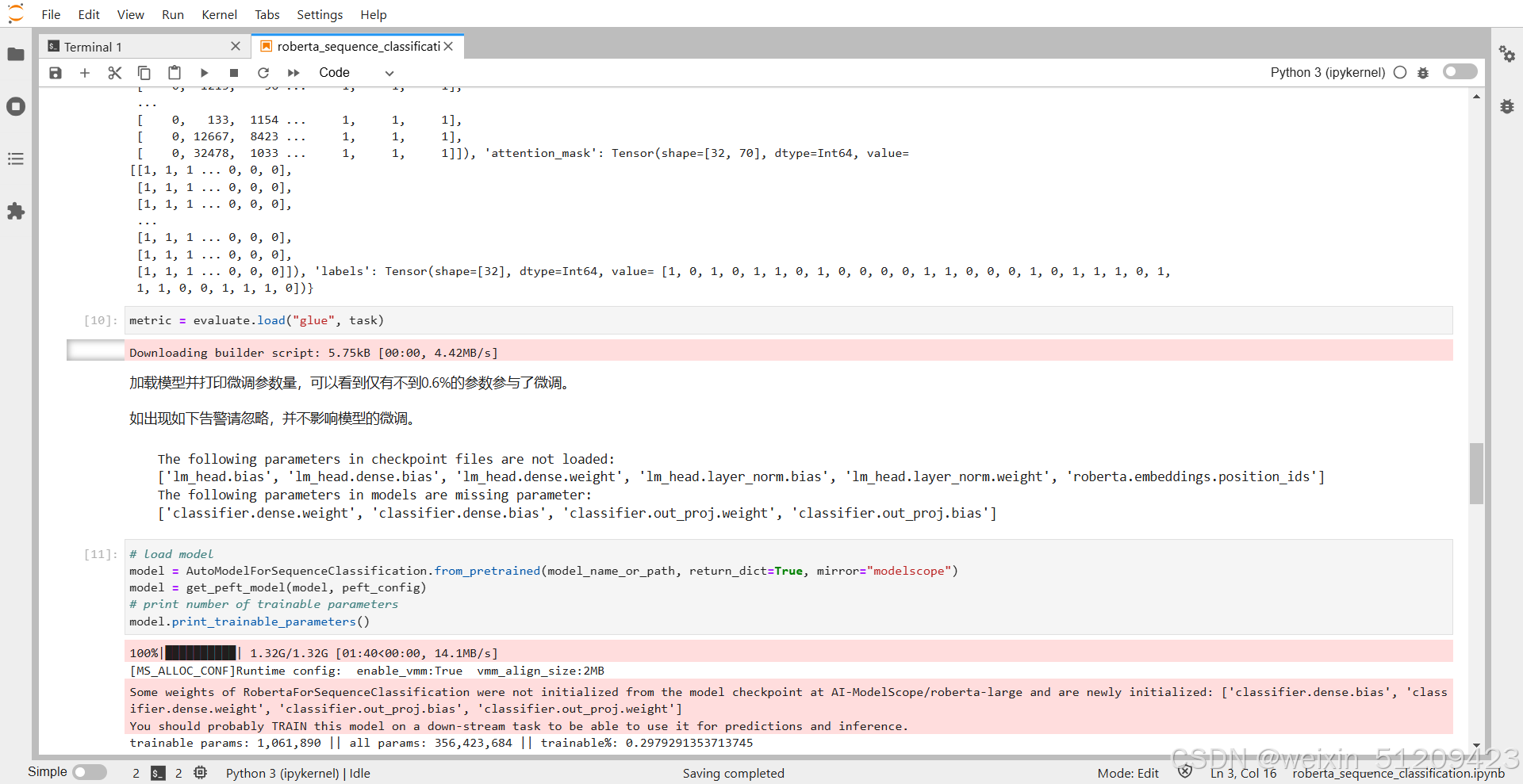 基于MindNLP的Roberta Prompt Turning-CSDN博客