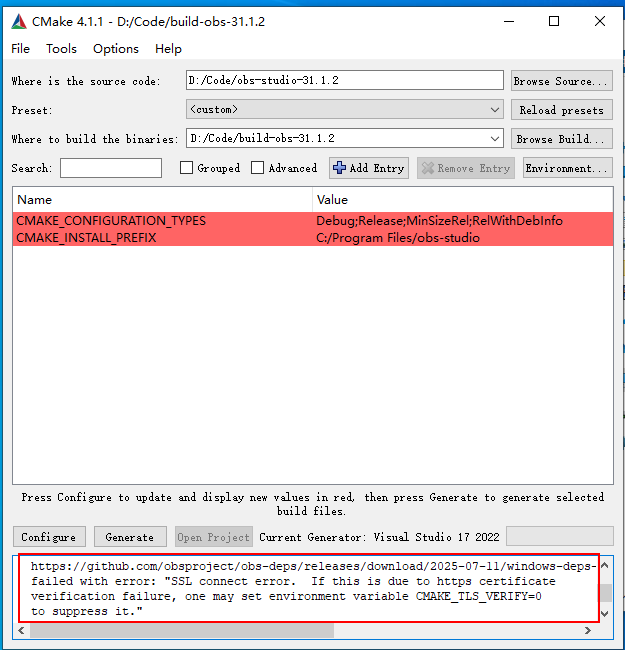 新版OBS Studio Windows二次开发环境搭建折腾过程记录_obs-deps 下载-CSDN博客