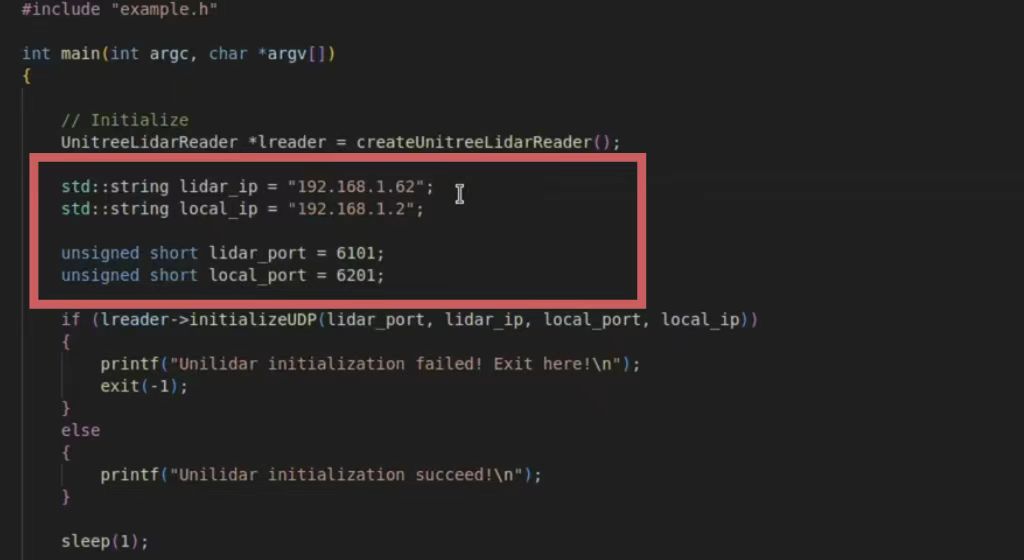 Unitree 4D LIDAR L2 串口模式教程-CSDN博客