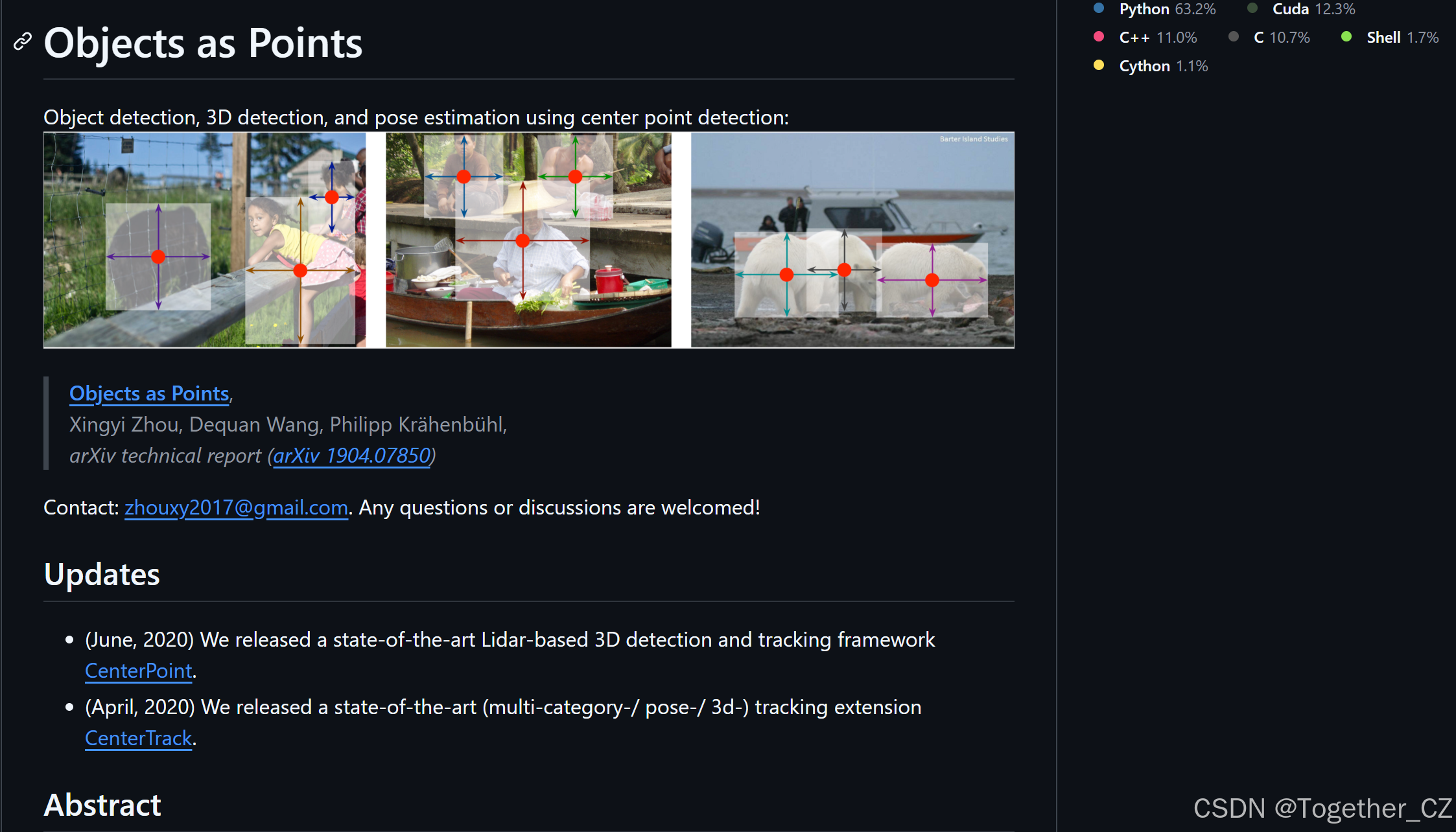 Objects as Points——对象即点-CSDN博客