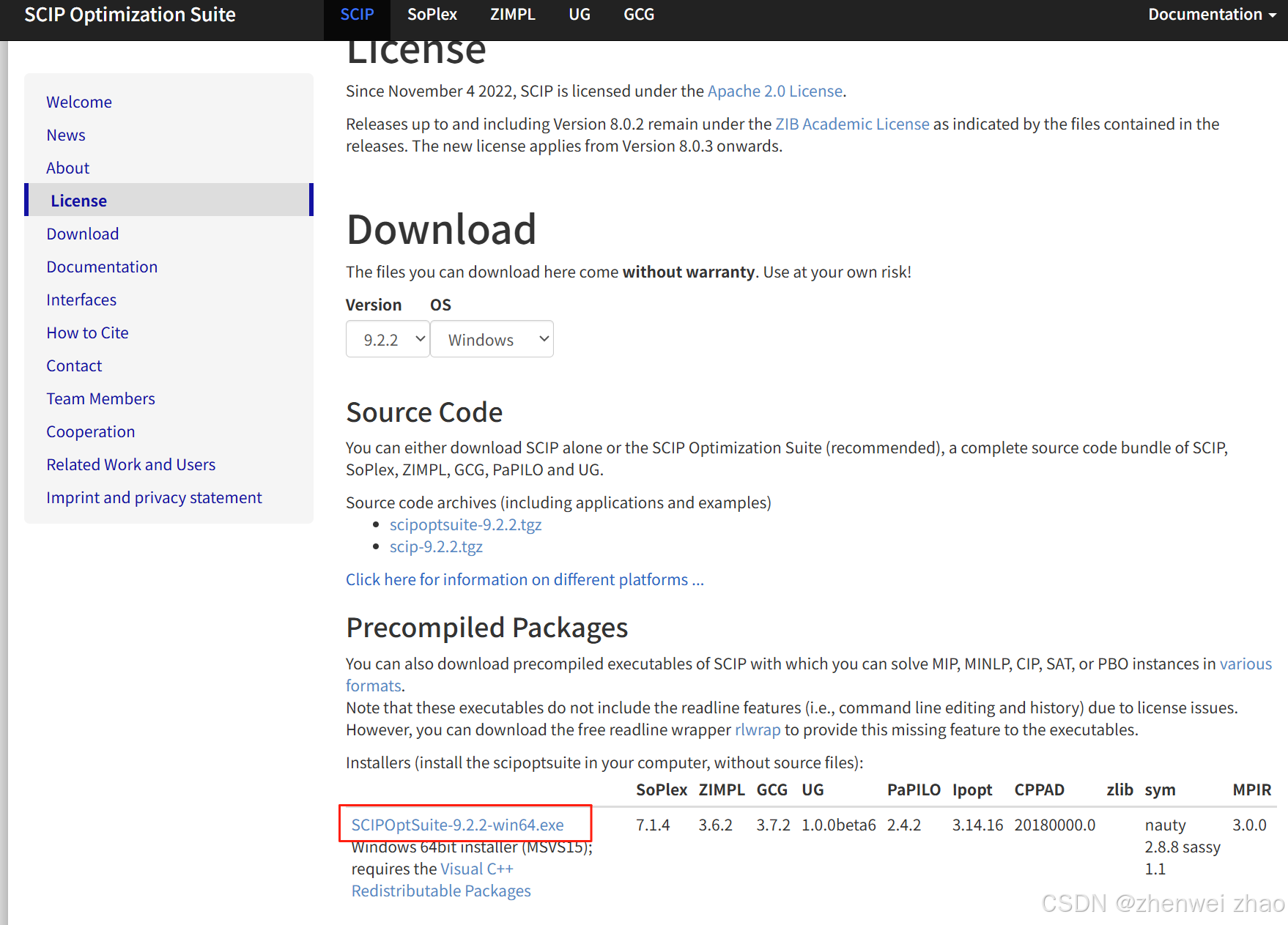 SCIP求解器Windows安装_scip安装-CSDN博客