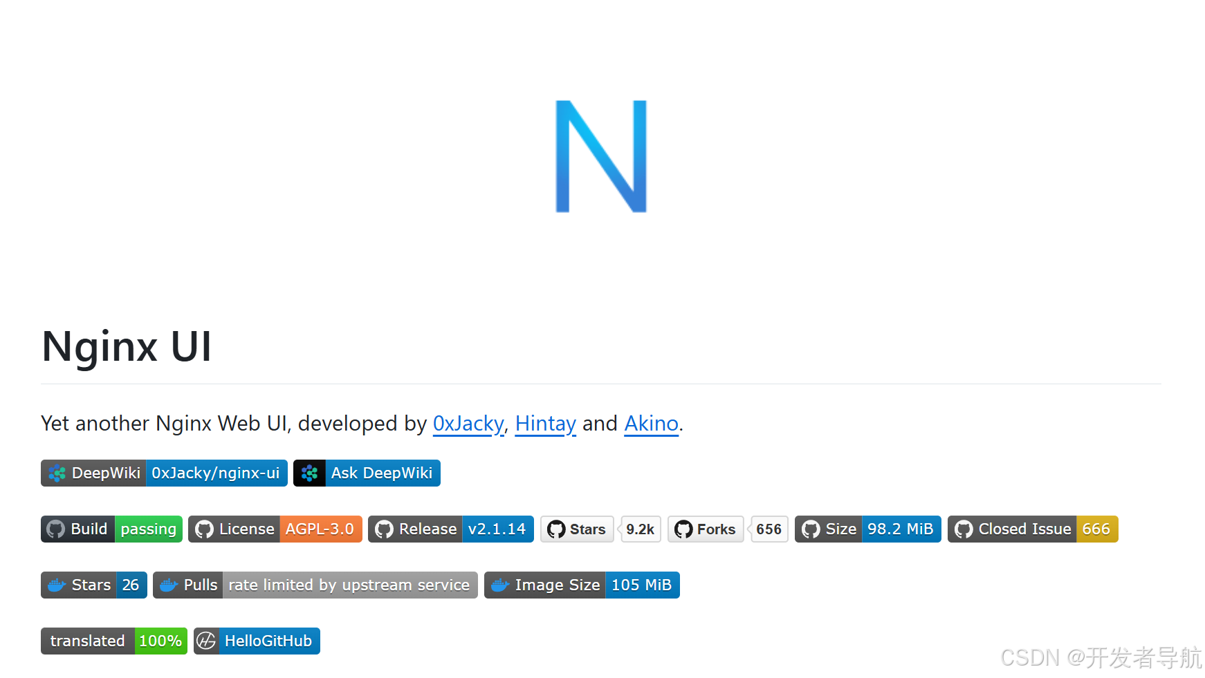 支持在线日志与配置管理的可视化平台：nginx-ui-CSDN博客