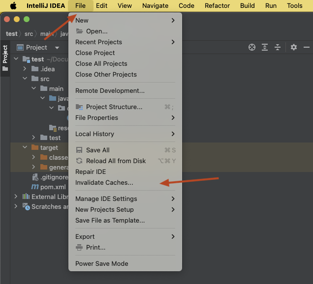 Mac中Idea写代码突然出现String标红，Import类也标红_idea string爆红-CSDN博客