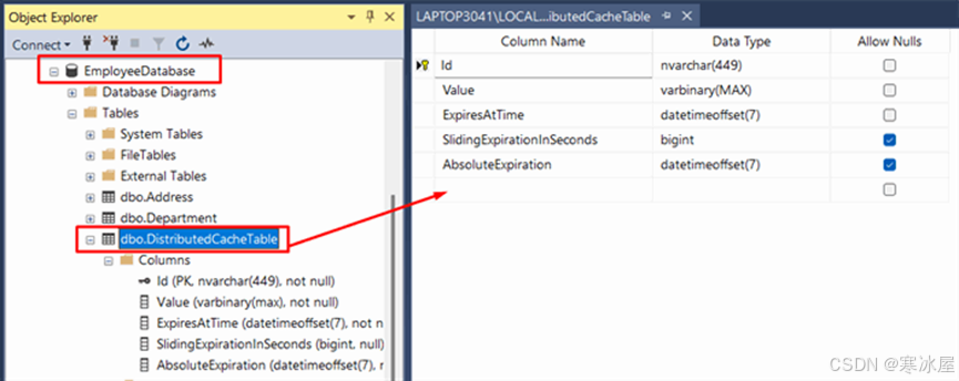 将IDistributed Cache与EF Core配合使用_idistributedcache-CSDN博客
