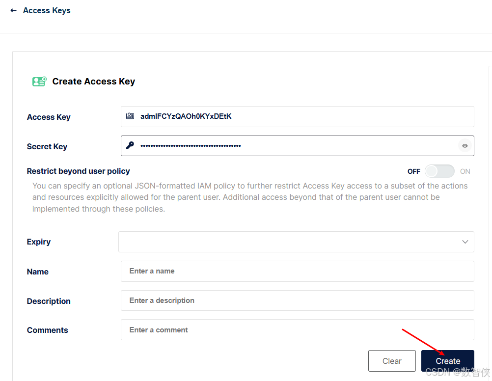 Java针对Minio操作工具类案例_minio创建accesskey-CSDN博客