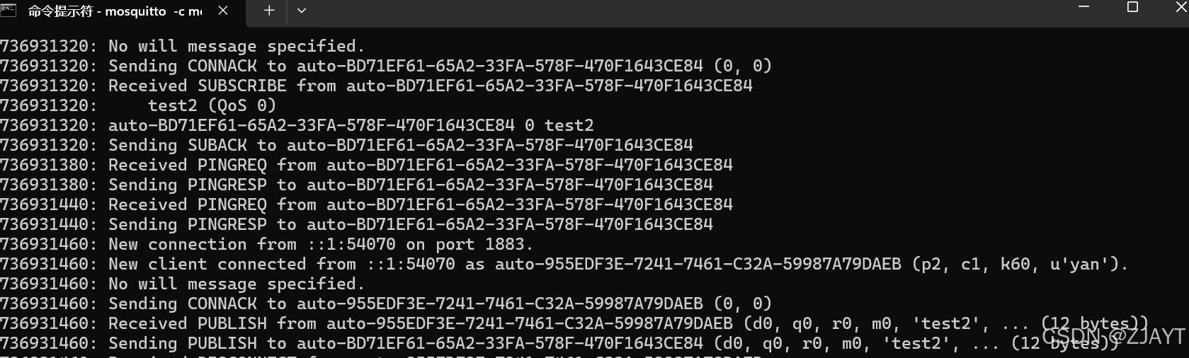 MQTT通信（1）：用MQTT实现Windows与Ubuntu之间通信_mqtt windows-CSDN博客