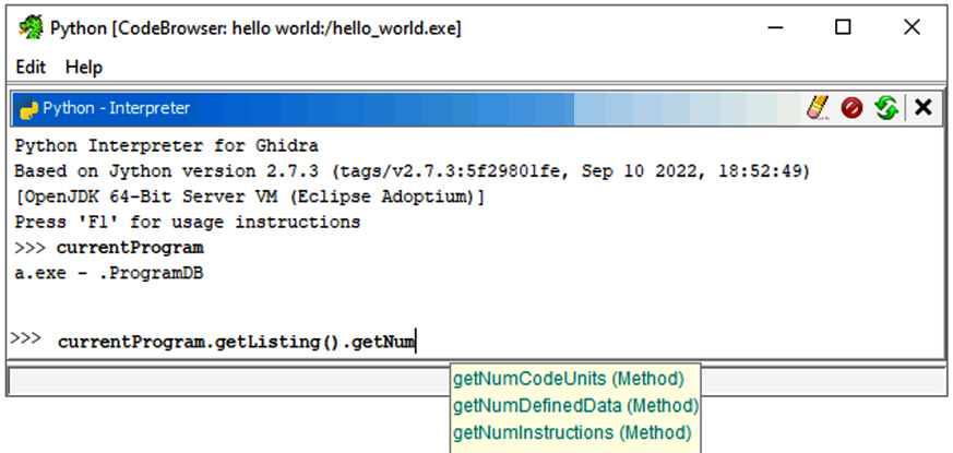 Ghidra 软件逆向工程入门 第 2 章 使用 Ghidra 脚本自动化逆向工程任务_ghidra set program base 在哪里-CSDN博客