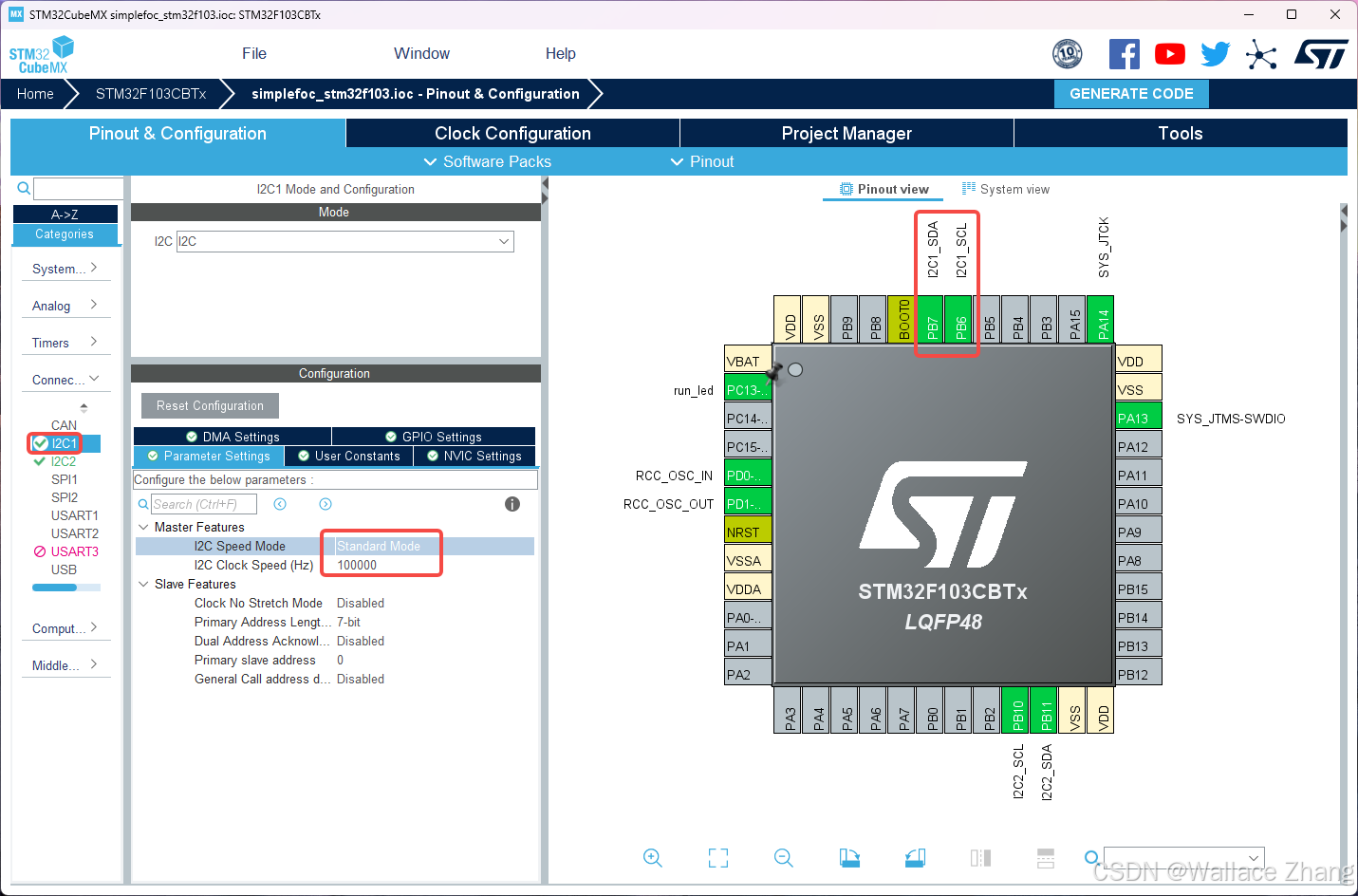 SimpleFOC STM32教程02｜基于STM32F103+HAL库，通过AS5600编码器读取电机的角度_stm32 as5600-CSDN博客