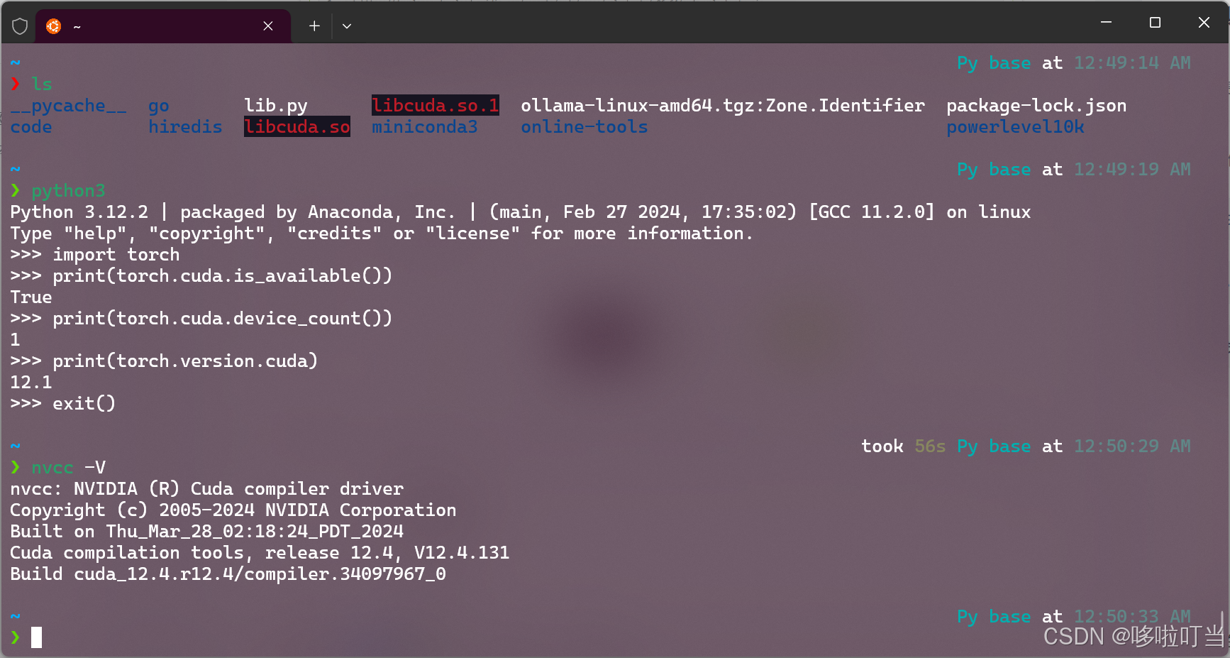 WSL2如何使用CUDA_wsl调用cuda-CSDN博客