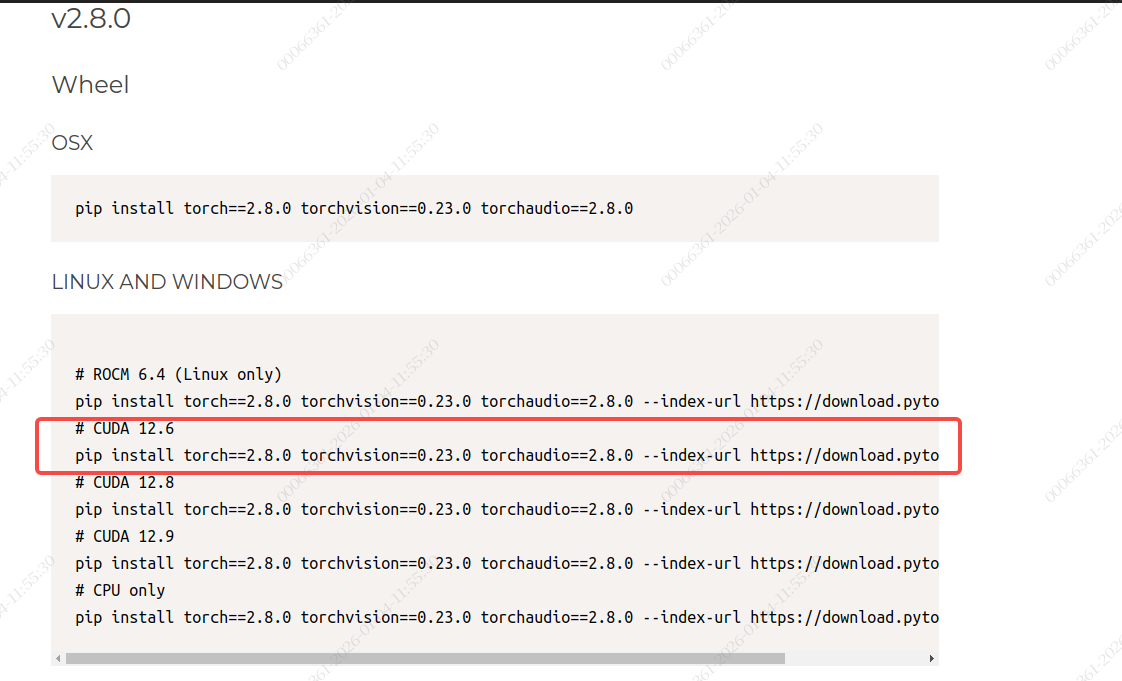 pytorch安装（pip或conda）-CSDN博客