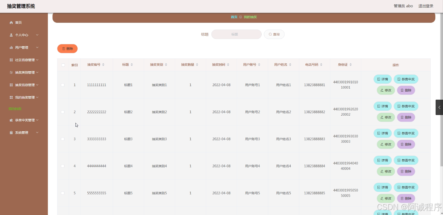 Java计算机毕业设计抽奖管理系统（开题程序论文）抽奖系统研究现状 Csdn博客