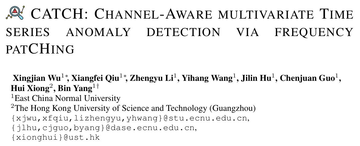 Catch 解读_catch时序异常检测-CSDN博客