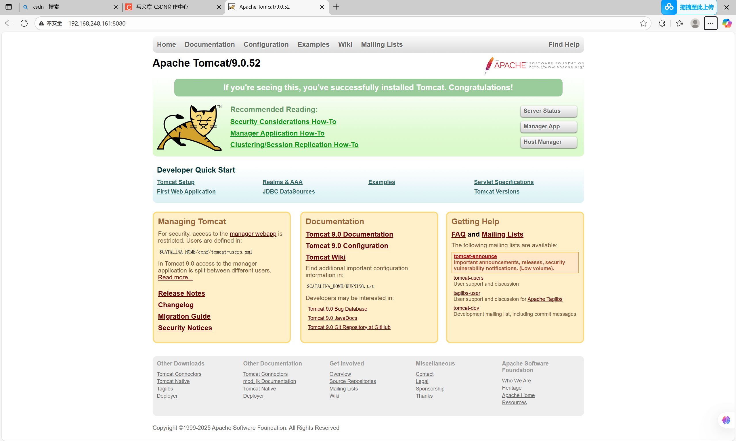Linux 环境下 JDK 配置与 Tomcat 9.x 部署实践指南_rocky系统安装配置tomcat-CSDN博客