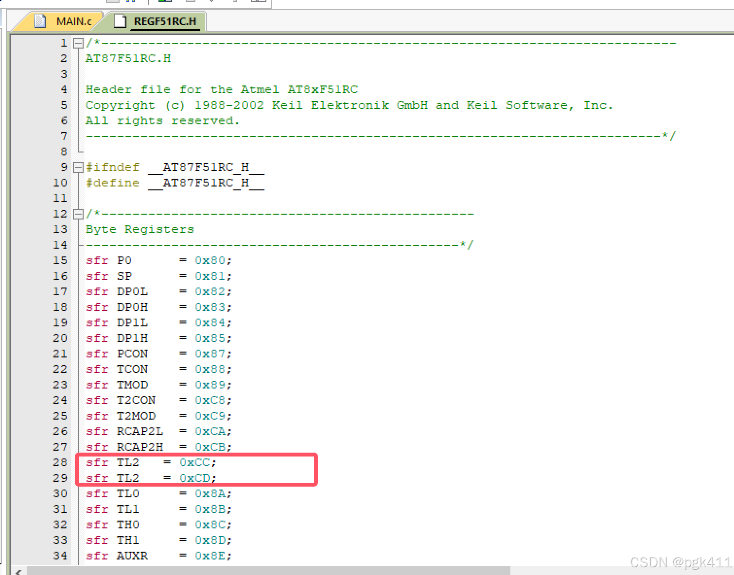 keil51报错error C231:‘ TL2‘:redefinition 怎么办 没办法创建HEX文件_keil出现'tl2'redefinition-CSDN博客