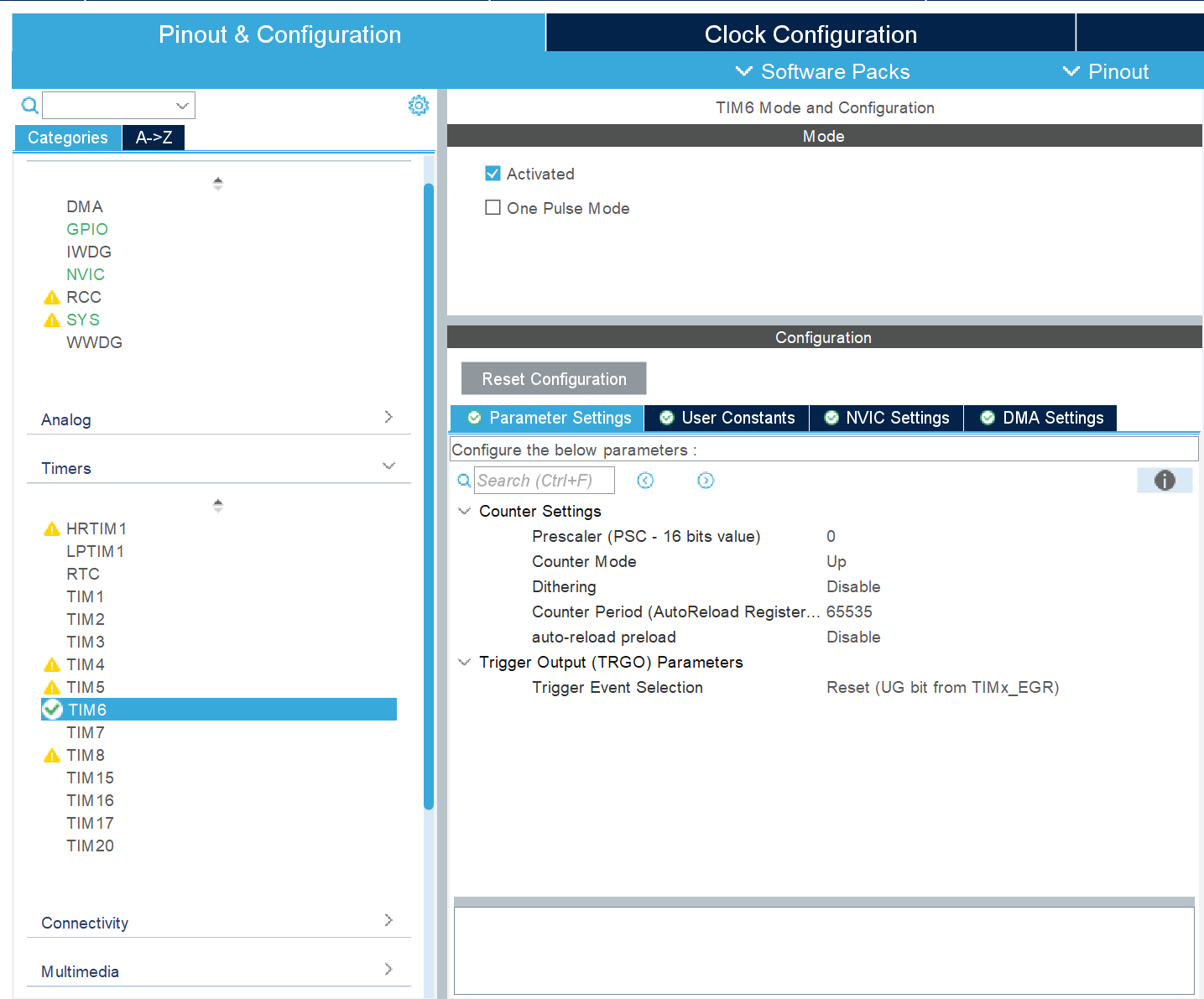 STM32G474 STM32CubeMX 定时器_使用cubemx配置stm32g474定时器每1ms产生一次中断-CSDN博客