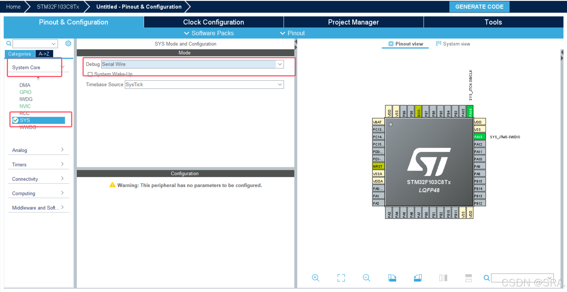 STM32——HAL库开发笔记7（UART实践篇）（参考来源：b站铁头山羊_stm hal uart 配置-CSDN博客